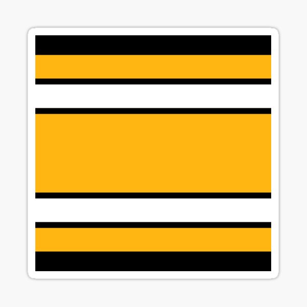 "Pittsburgh Steelers Stripes" Sticker for Sale by SDCohen2003 | Redbubble