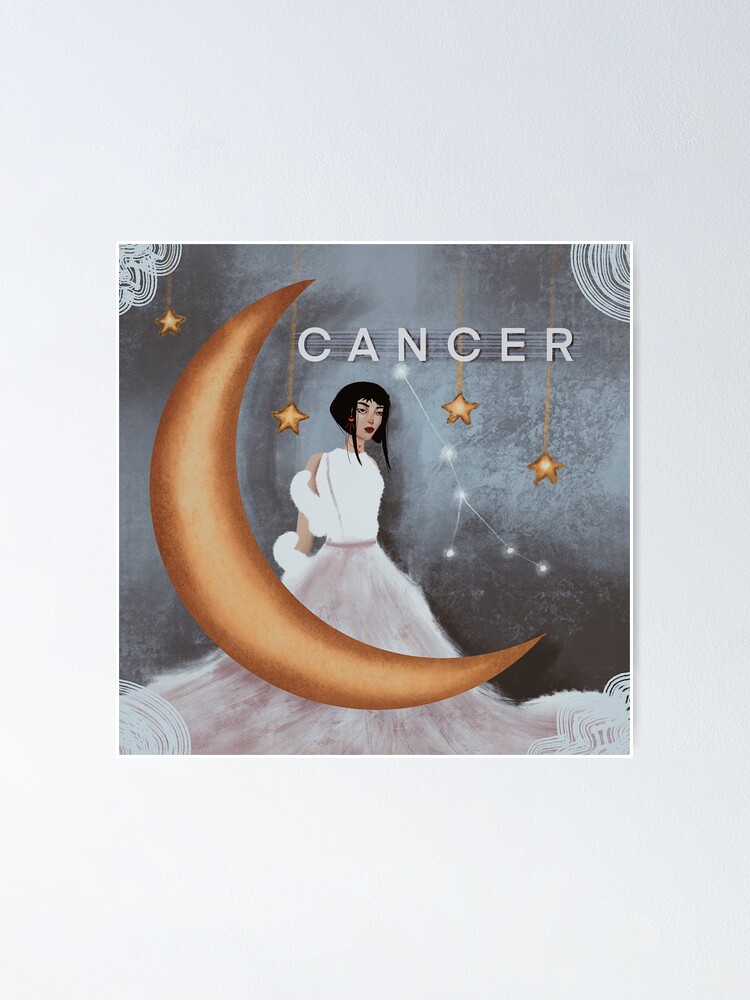 "Miss Cancer zodiac" Poster by Wiccas | Redbubble