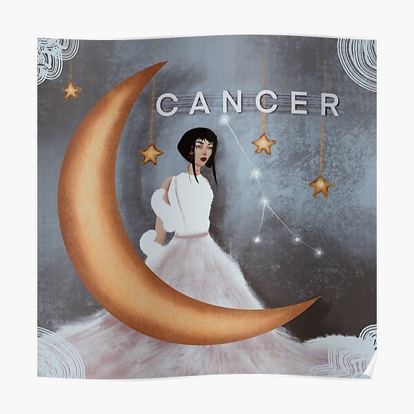 "Miss Cancer zodiac" Poster by Wiccas | Redbubble