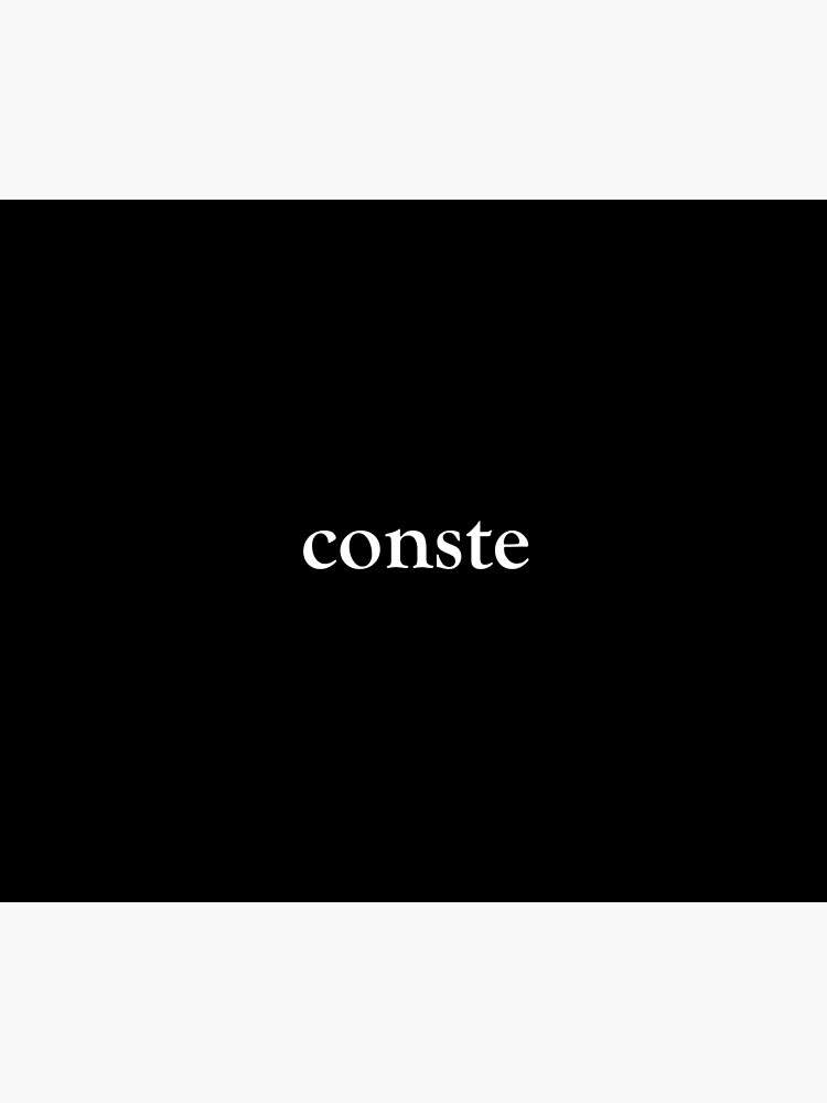 "conste logo" Art Print by Deznort | Redbubble