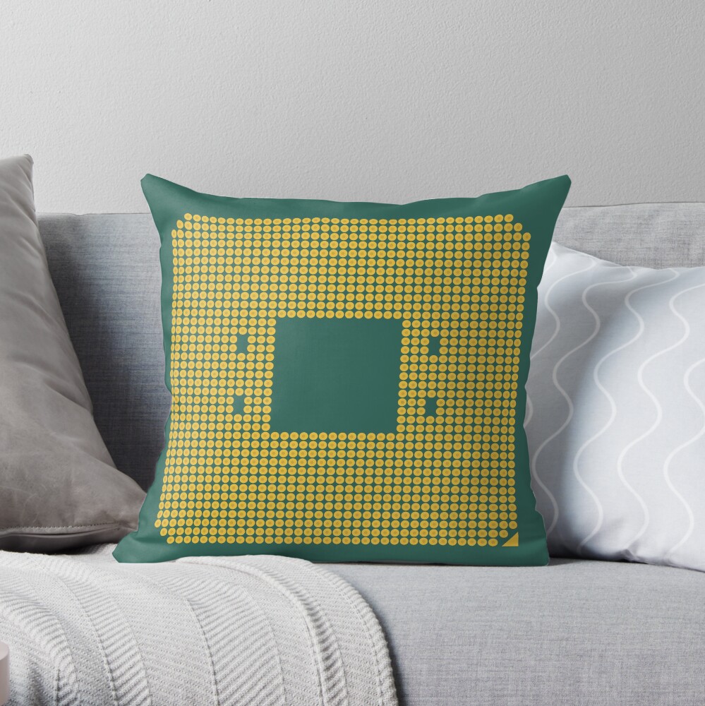 Amd Cpu Throw Pillow For Sale By Cosmo S Redbubble