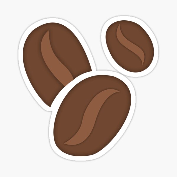 "Coffee Beans" Sticker for Sale by Szicsu8 | Redbubble