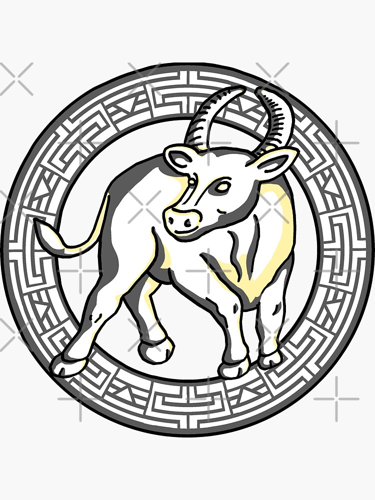 "Ox trend" Sticker by Vilicia | Redbubble