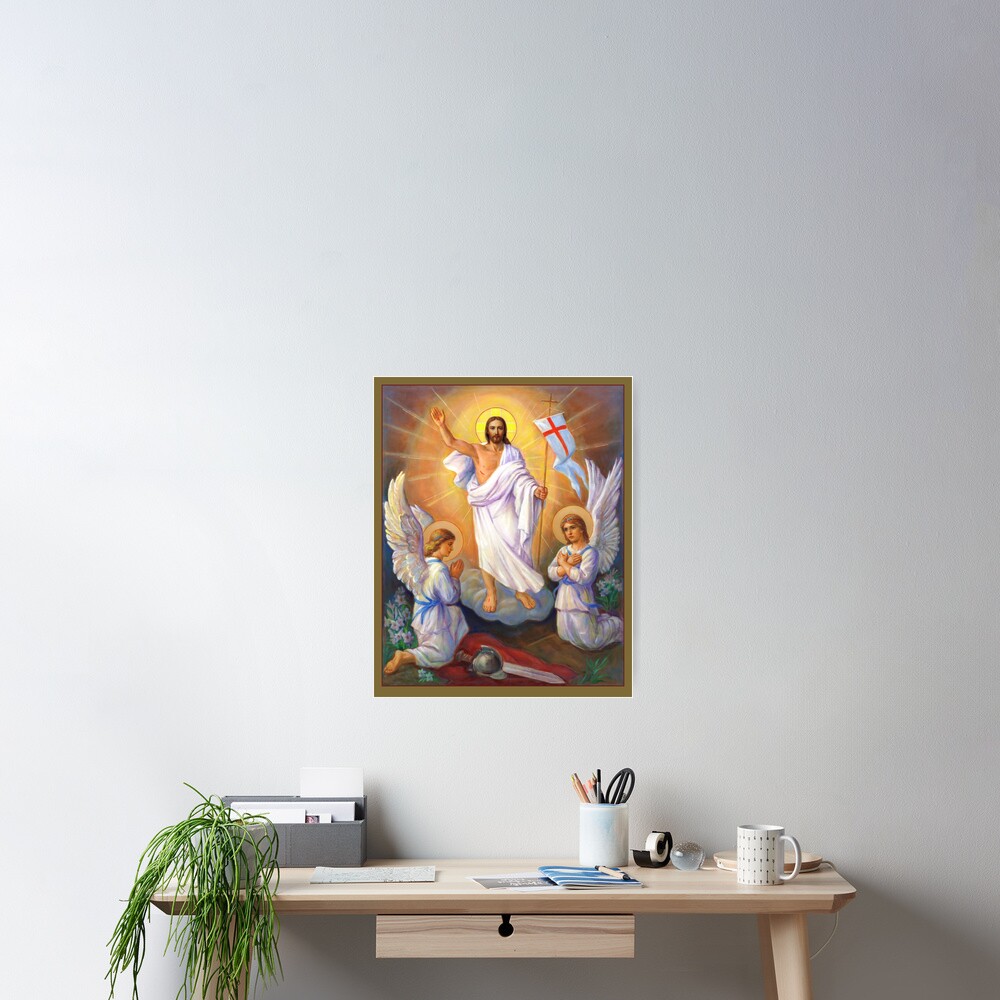"Resurrection Of Christ" Sticker for Sale by SvitozarNenyuk | Redbubble
