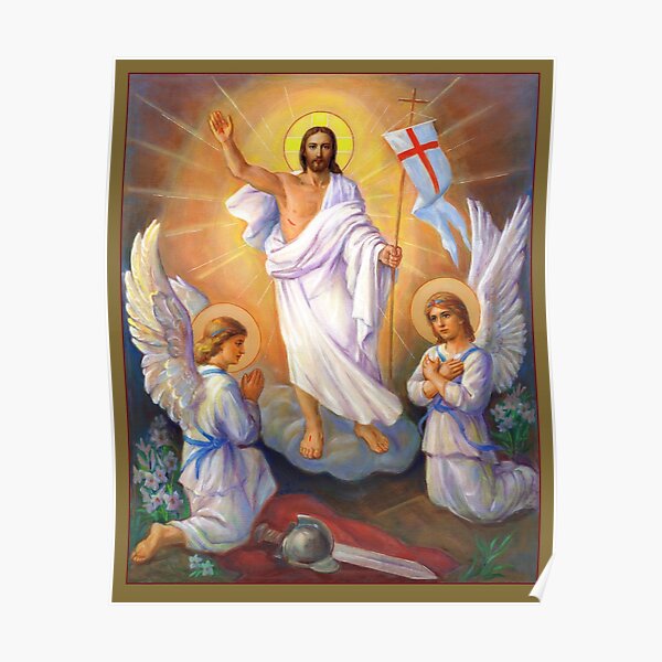 "Resurrection Of Christ" Poster for Sale by SvitozarNenyuk | Redbubble