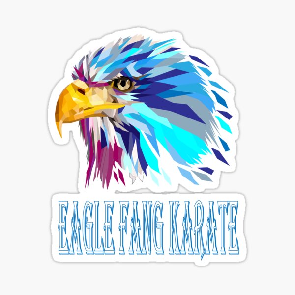 "eagle fang karate " Sticker for Sale by baaziz | Redbubble