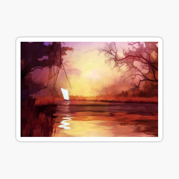 "Homeward bound " Sticker for Sale by valzart | Redbubble