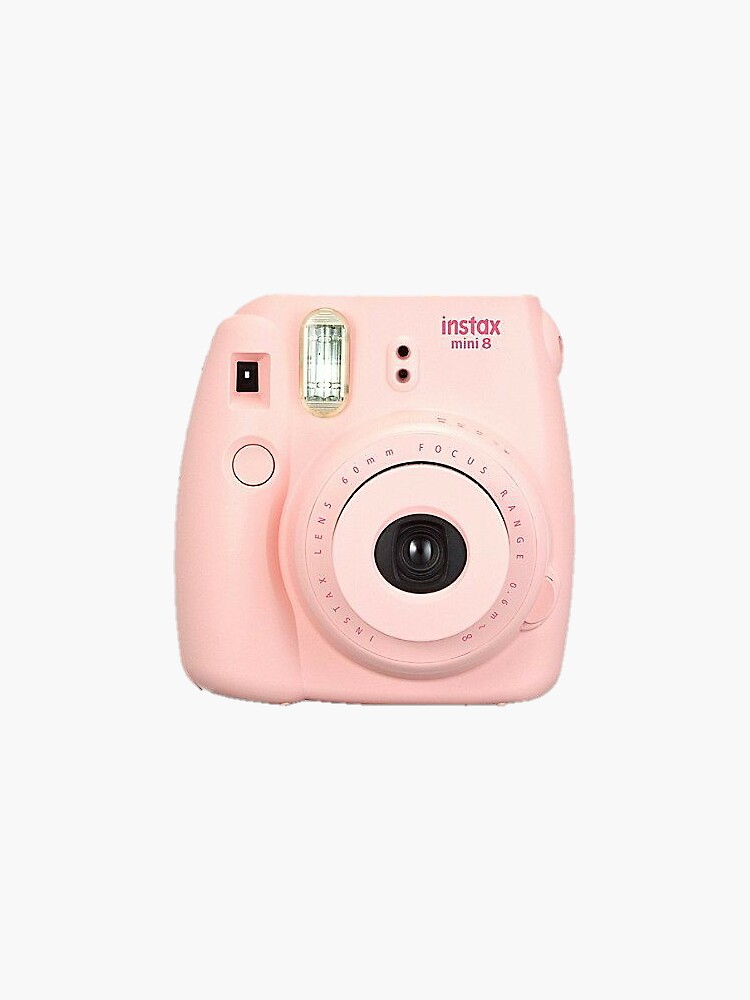 "Pink Polaroid Camera" Sticker by holdesigns | Redbubble