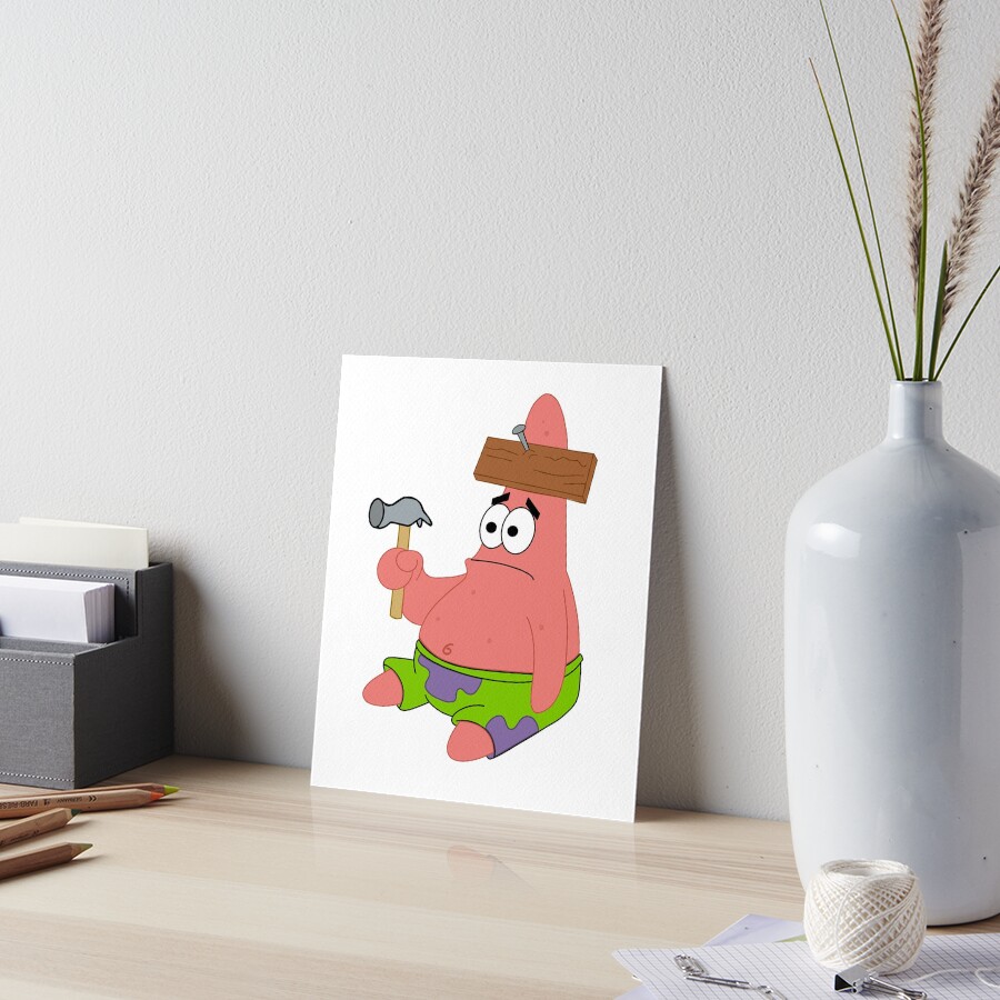 "Patrick Star" Art Board Print for Sale by ZicasoCreations | Redbubble