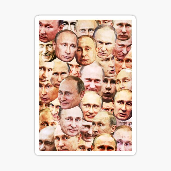 Sticker: Vladimir Putin | Redbubble