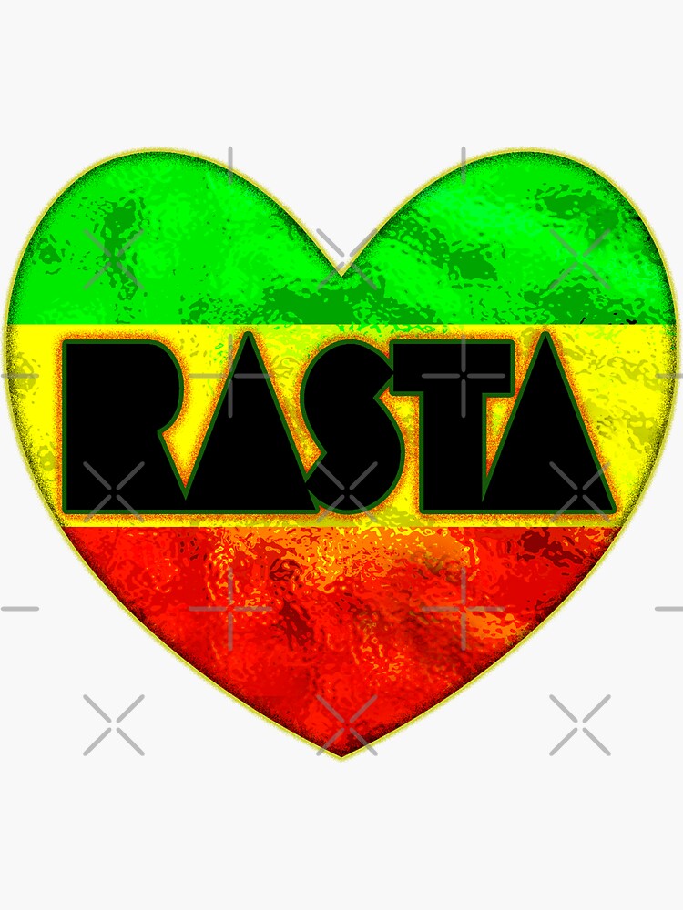 "RASTA" Sticker for Sale by DBnation | Redbubble