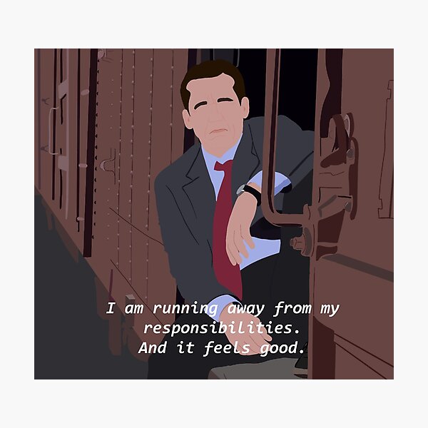 Running Away From Responsibilities Photographic Prints | Redbubble