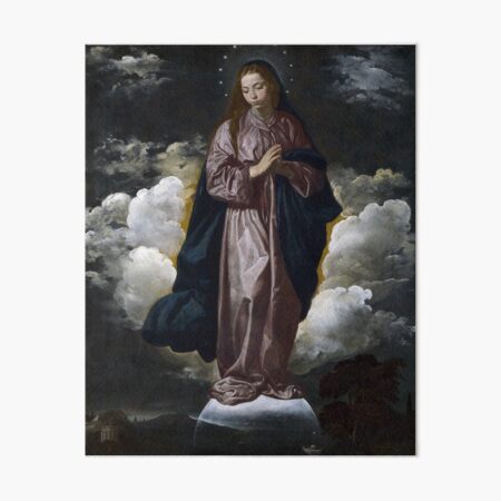 "Immaculate Conception by Diego Velázquez, 1618" Art Board Print by ...