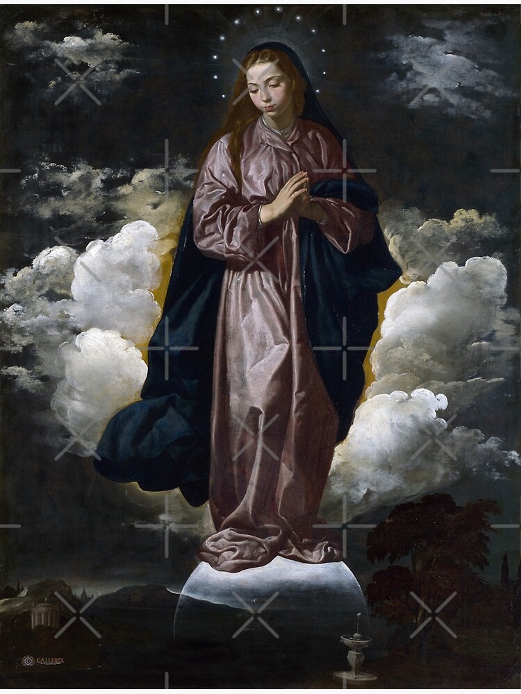 "Immaculate Conception by Diego Velázquez, 1618" Poster for Sale by ...