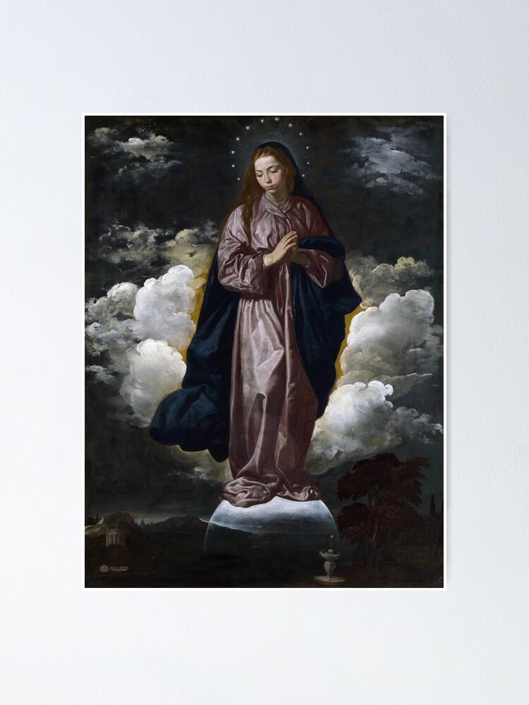 "Immaculate Conception by Diego Velázquez, 1618" Poster for Sale by ...