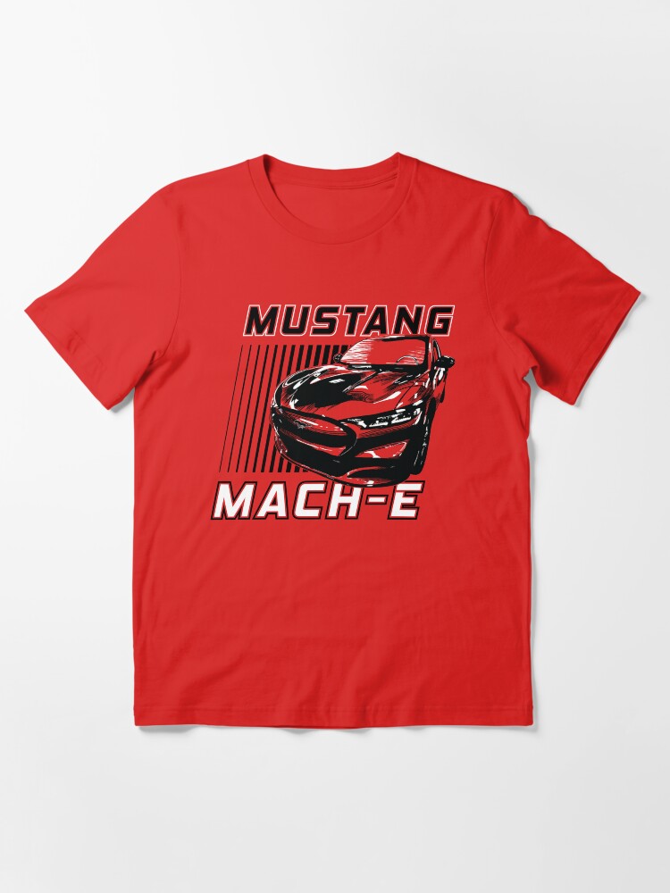 "2021 Mustang Mach-E Speed Stripes" T-shirt by zealology | Redbubble ...