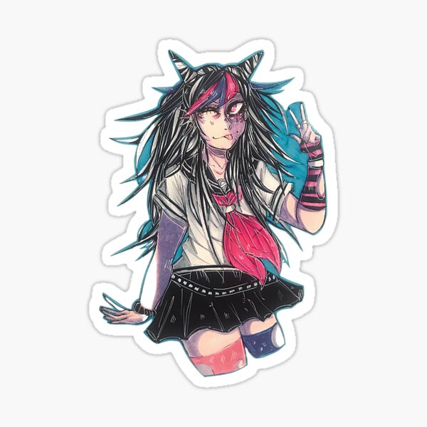 "Danganronpa - Ibuki Mioda" Sticker for Sale by Littletalefish | Redbubble