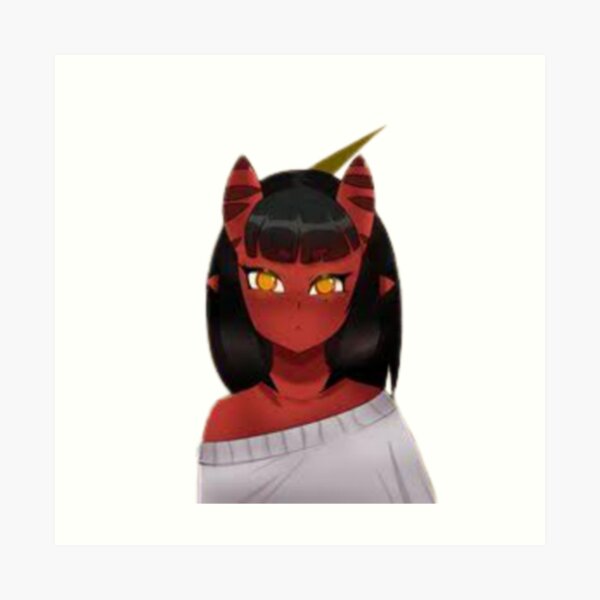 Meru The Succubus Art Prints | Redbubble