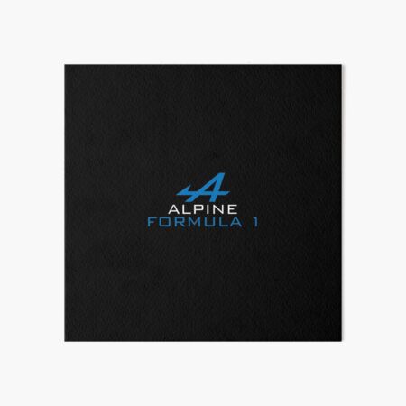 "Alpine Formula 1 Team Logo" Art Board Print for Sale by RileyDuncan ...