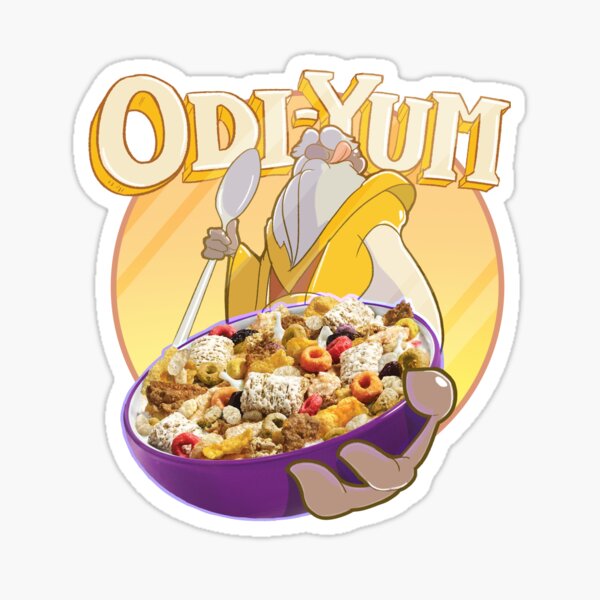 "Odium / Odui-Yum" Sticker for Sale by HeatherlyDraws | Redbubble