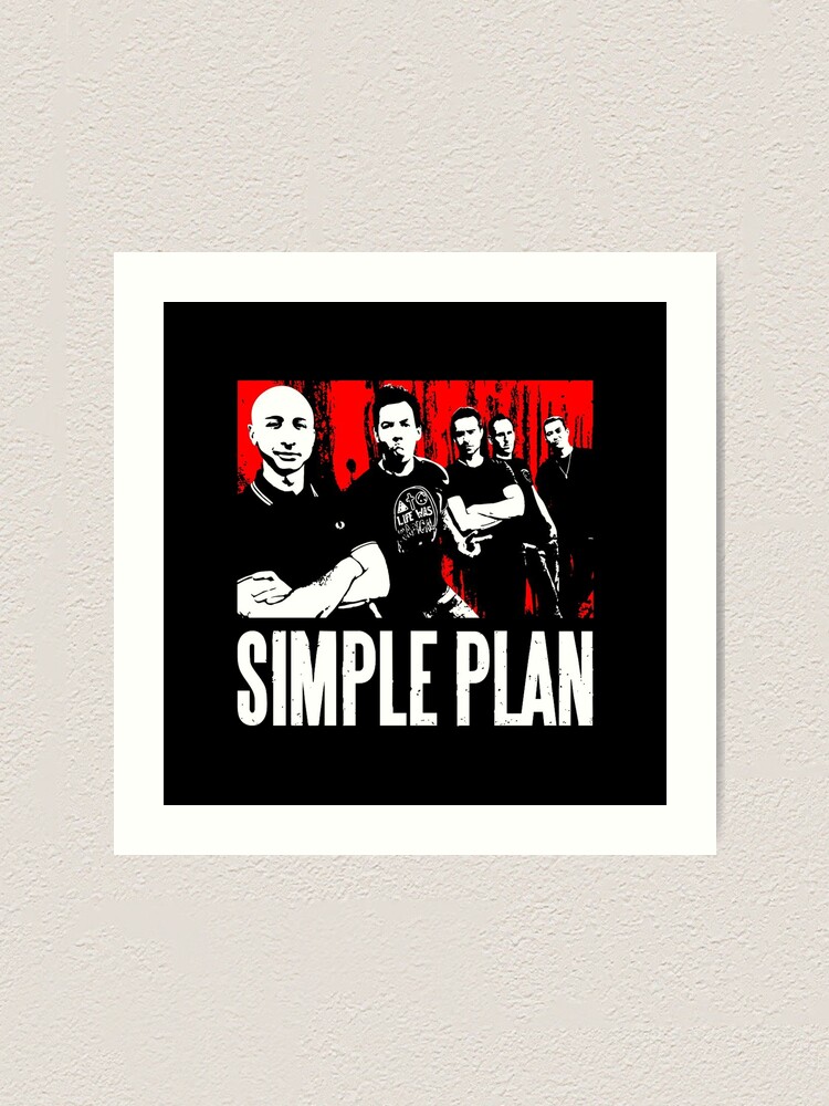 "wallpaper by simple plan band rock 99sp logo" Art Print for Sale by ...