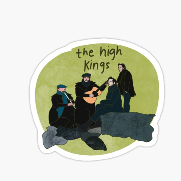 "The High Kings Album Cover" Sticker for Sale by paigeo78 | Redbubble