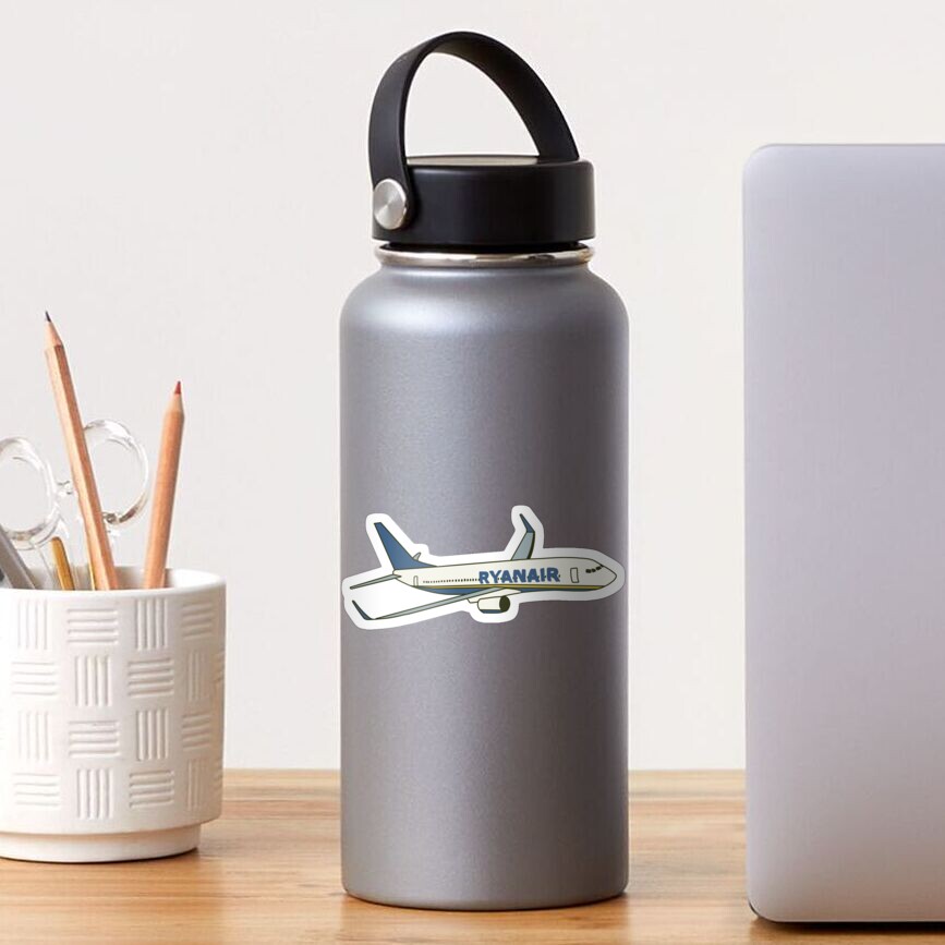 "Ryanair Plane" Sticker for Sale by paigeo78 | Redbubble