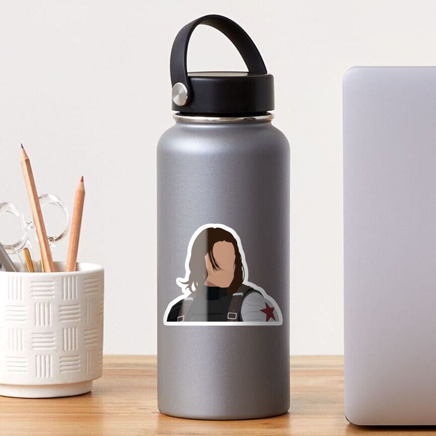 "Bucky Barnes - Winter Soldier" Sticker for Sale by accio-moony | Redbubble