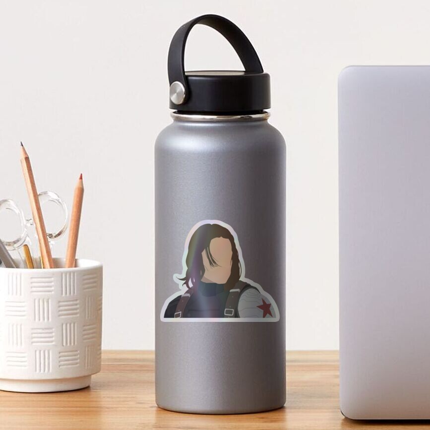 "Bucky Barnes - Winter Soldier" Sticker for Sale by accio-moony | Redbubble