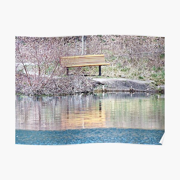 "Bench Marked" Poster by MonnieR | Redbubble