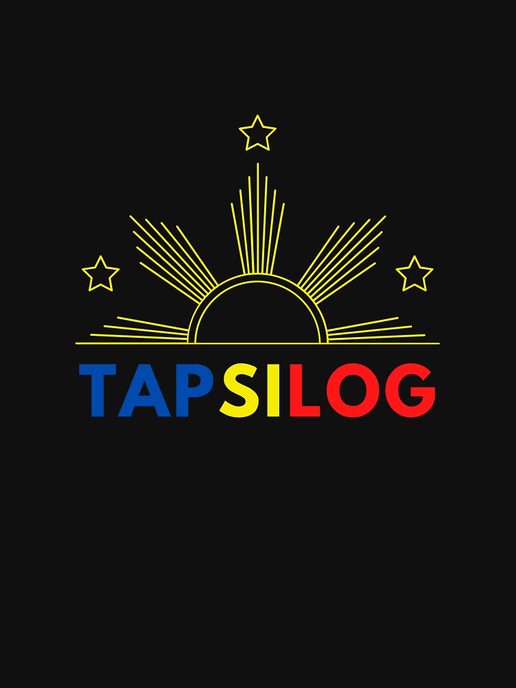 "Tapsilog, Pinoy Food" T-shirt for Sale by sheyowens | Redbubble ...