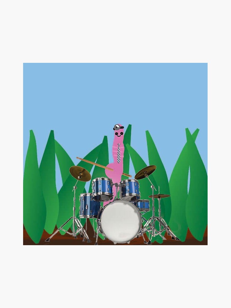 "Not A Real Doctor Worm" Sticker for Sale by Username-error | Redbubble