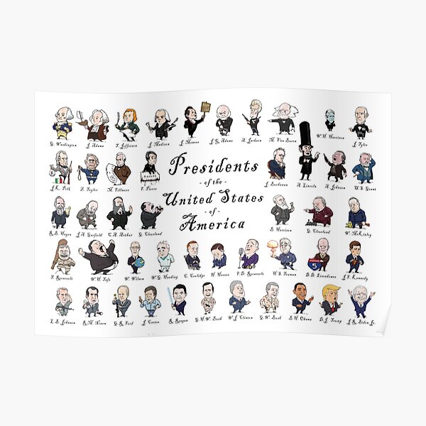 Illustrated Presidents Poster | ubicaciondepersonas.cdmx.gob.mx Illustrated Presidents Poster | ubicaciondepersonas.cdmx.gob.mx