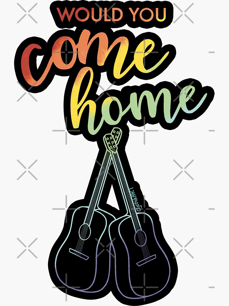 "Would You Come Home" Sticker for Sale by djchikart | Redbubble