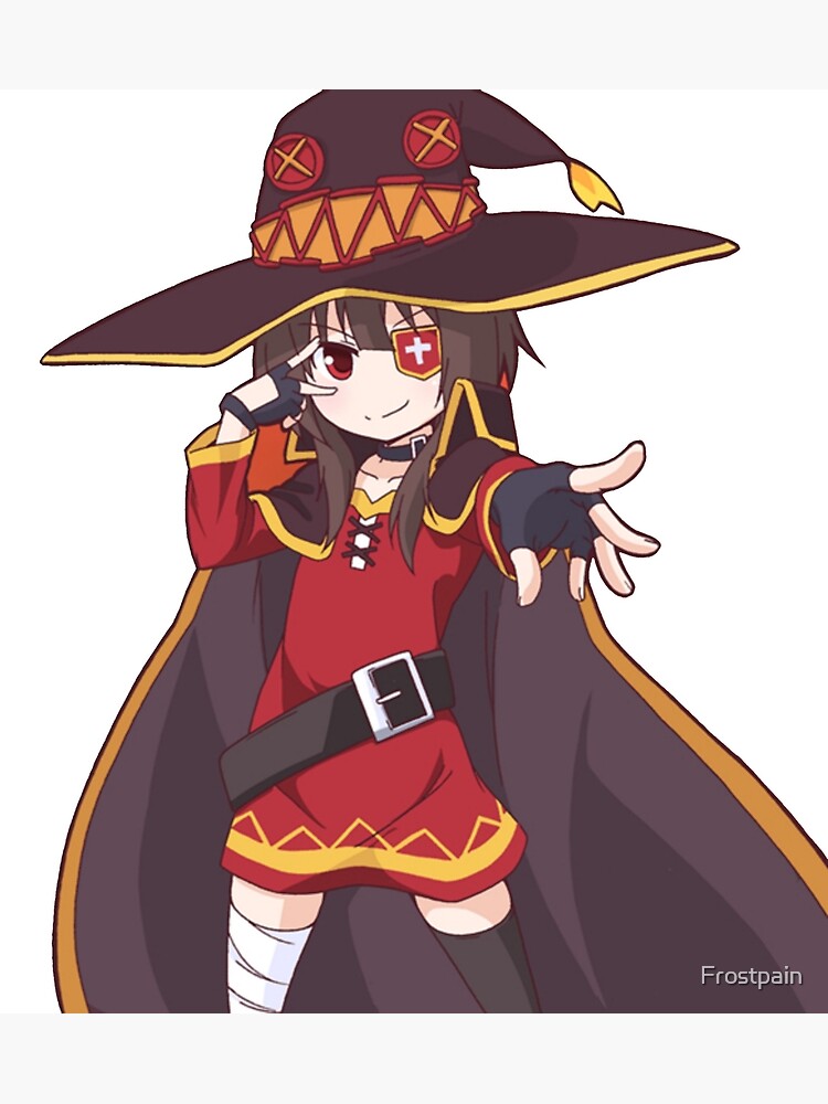 "Megumin" Poster by Frostpain | Redbubble