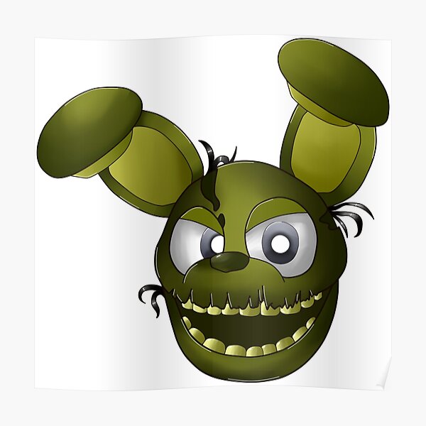 "FNaF World Springtrap" Poster by PrinceOfLonely | Redbubble