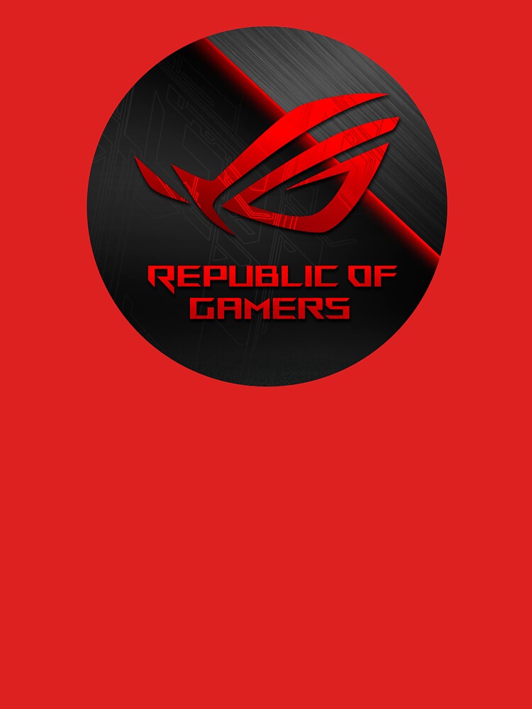 "Asus Rog Strix logo" T-shirt for Sale by ArtxcL | Redbubble | republic ...