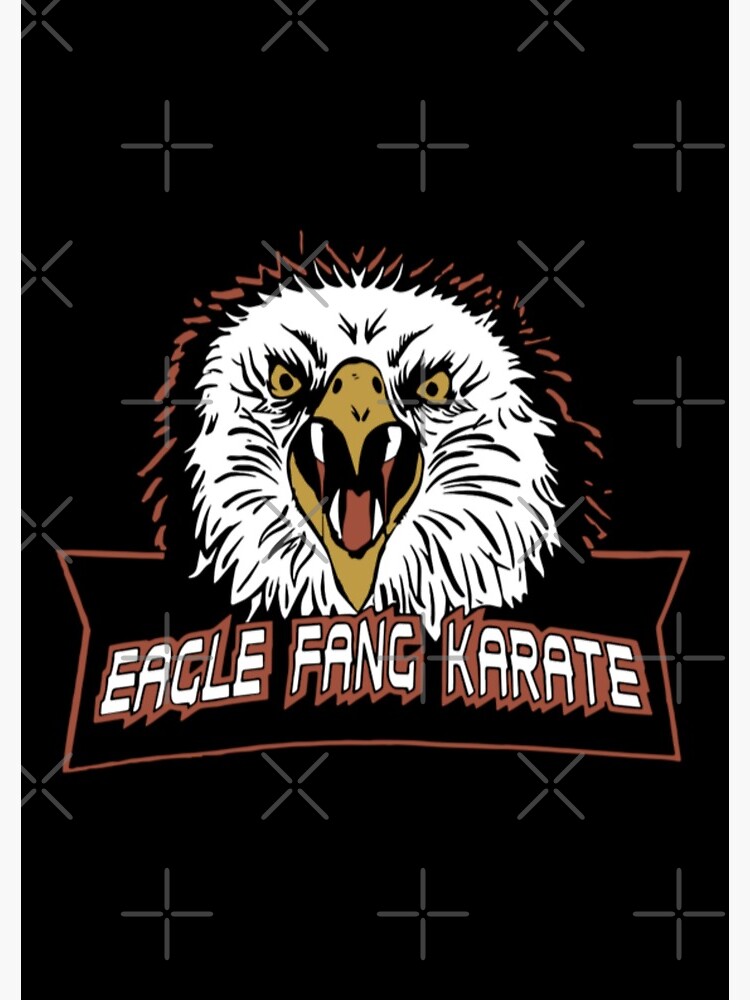 Cuaderno de espiral «Karate Eagle Fang. Gráfico del logotipo de Cobra Kai» de Gurudesign | Redbubble
