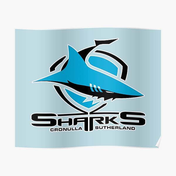 Cronulla Sharks Posters | Redbubble