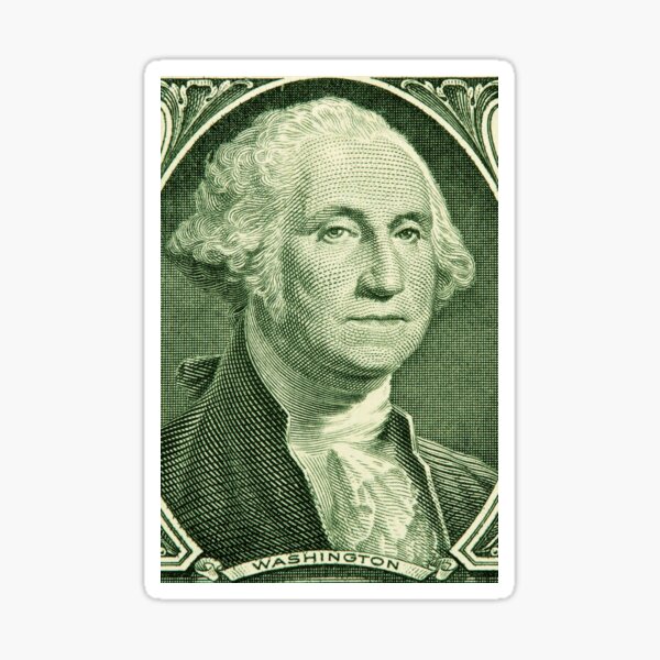 "George Washington" Sticker for Sale by WorldDesign | Redbubble