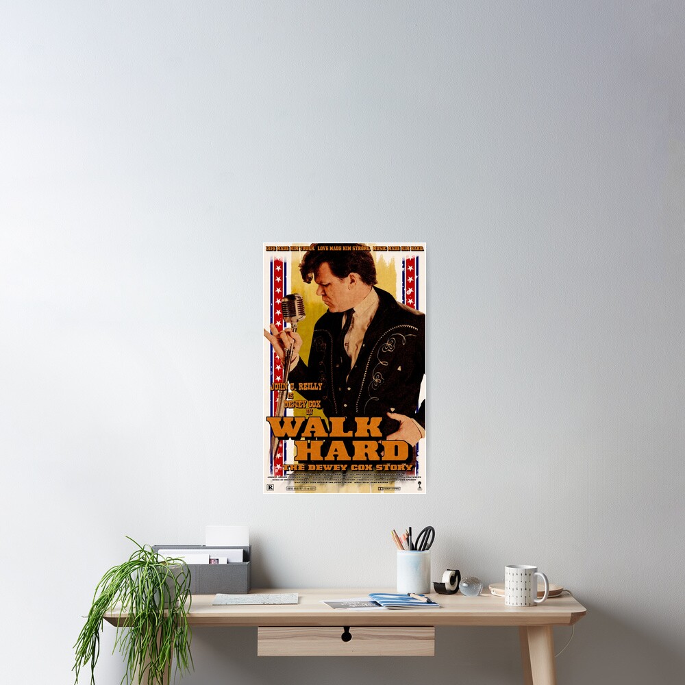 "Walk Hard: The Dewey Cox Story Movie Artwork" Poster for Sale by ...