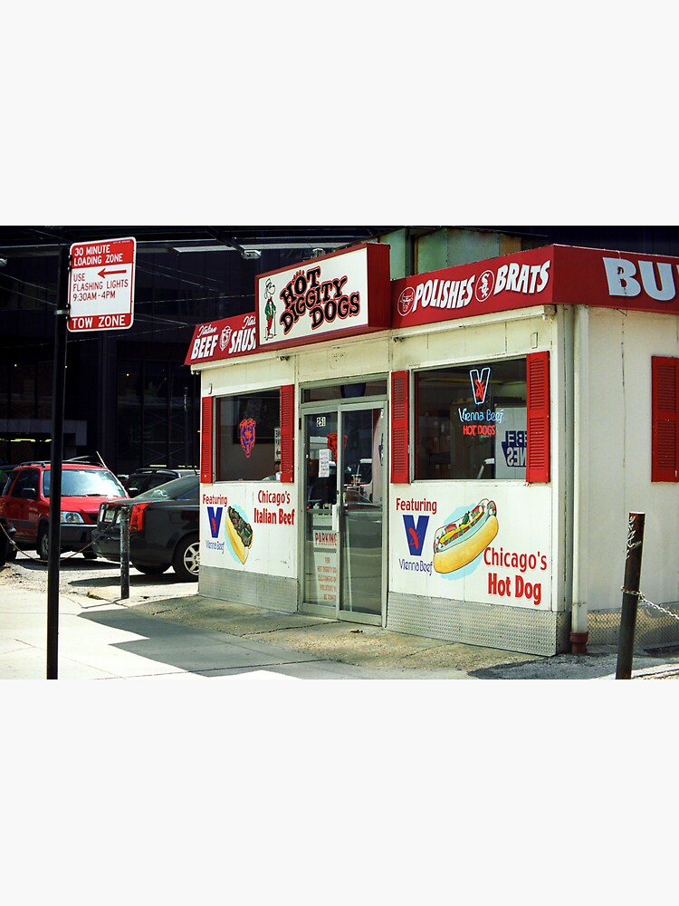 "Chicago Dogs" Sticker for Sale by Ffooter | Redbubble