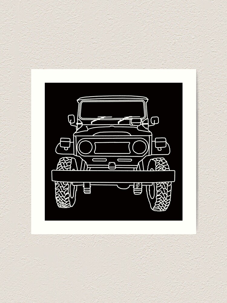 "40 Series Front Line Drawing" Art Print for Sale by safetysam | Redbubble