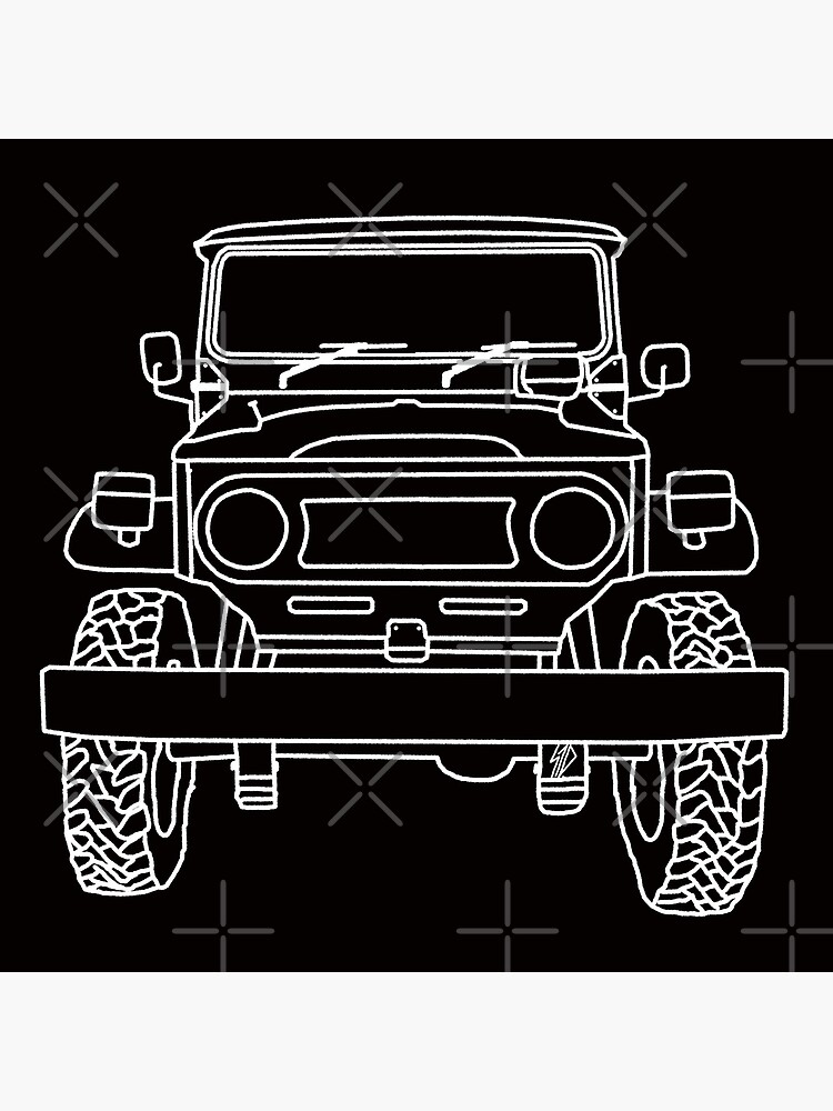 "40 Series Front Line Drawing" Art Print for Sale by safetysam | Redbubble