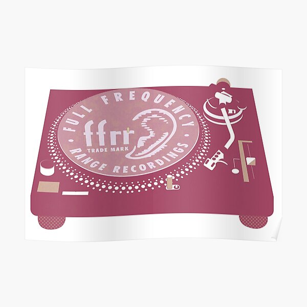 "ffrr Deck Pop Art Print" Poster by Lick-Design | Redbubble