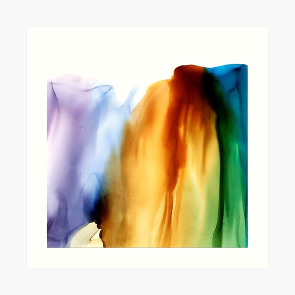 "Color Bleed" Art Print by PlanetJanetArt | Redbubble