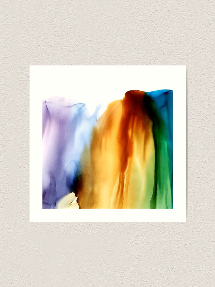 "Color Bleed" Art Print by PlanetJanetArt | Redbubble