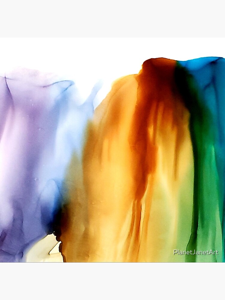 "Color Bleed" Art Print by PlanetJanetArt | Redbubble