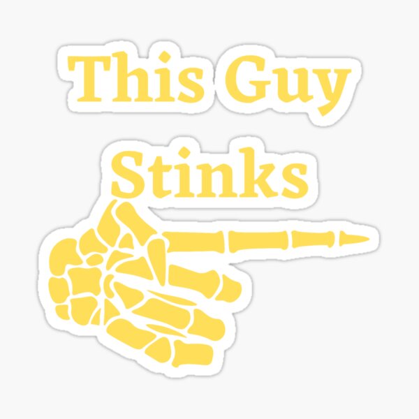 This Stinks Stickers | Redbubble