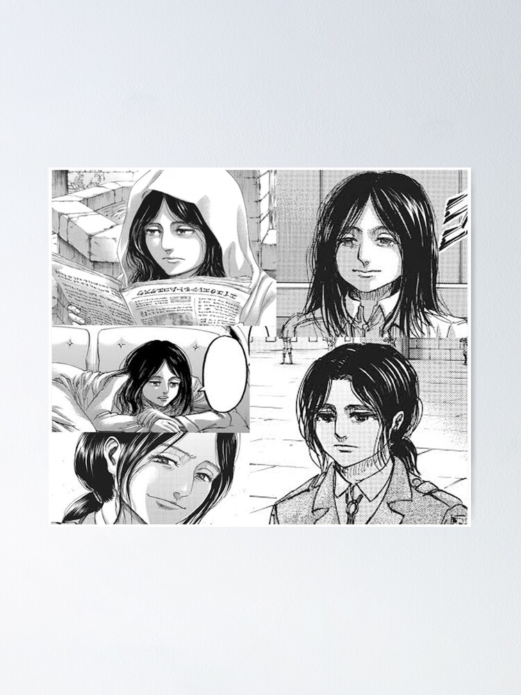 "Pieck Finger , AOT " Poster by ylacchari | Redbubble